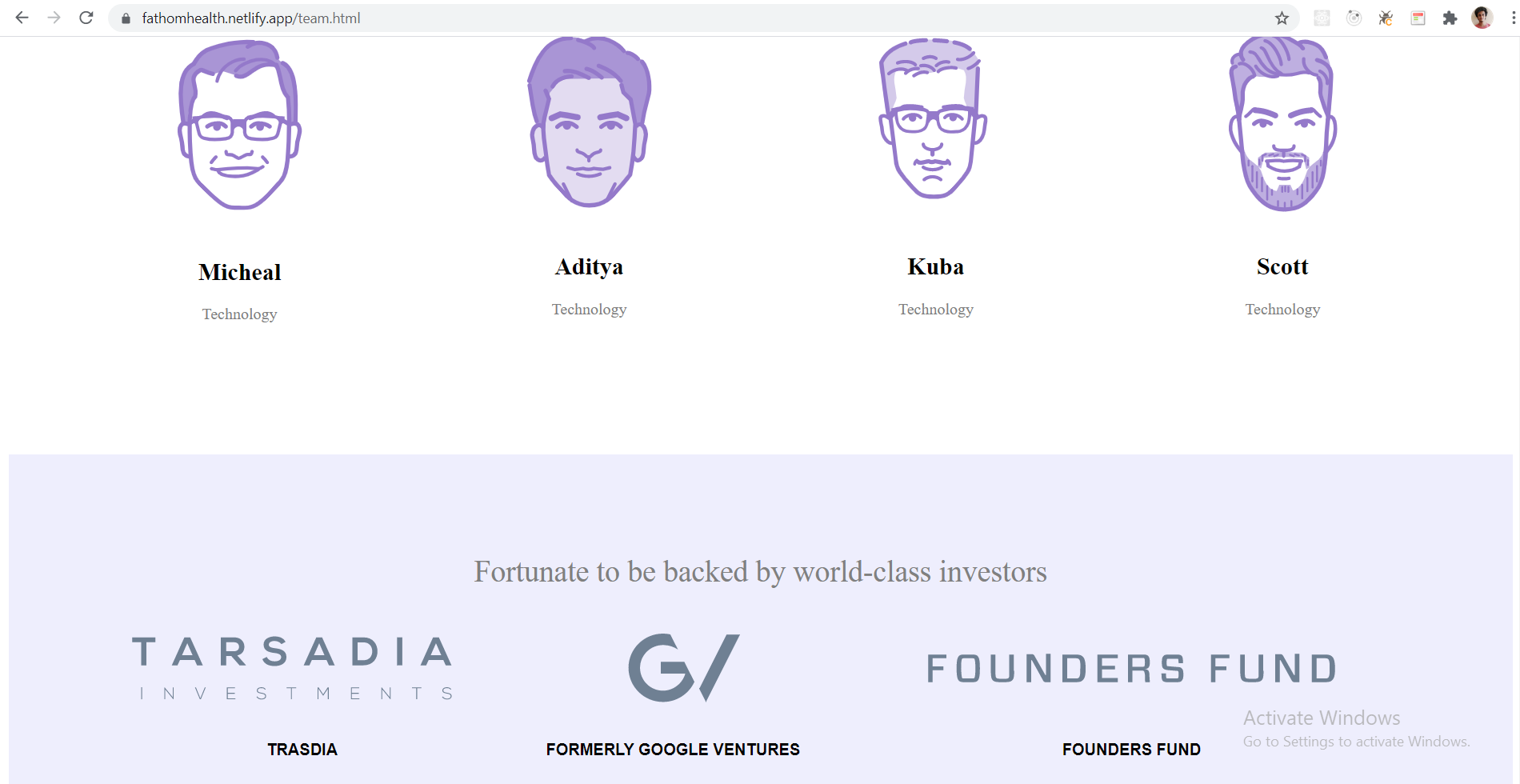 GitHub - vedascript/fathomhealth-clone