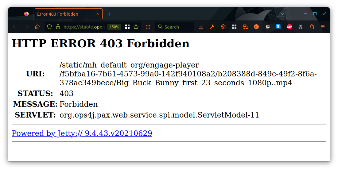 Video file name with double dot right can't be delivered · Issue #4649 · opencast/opencast · GitHub