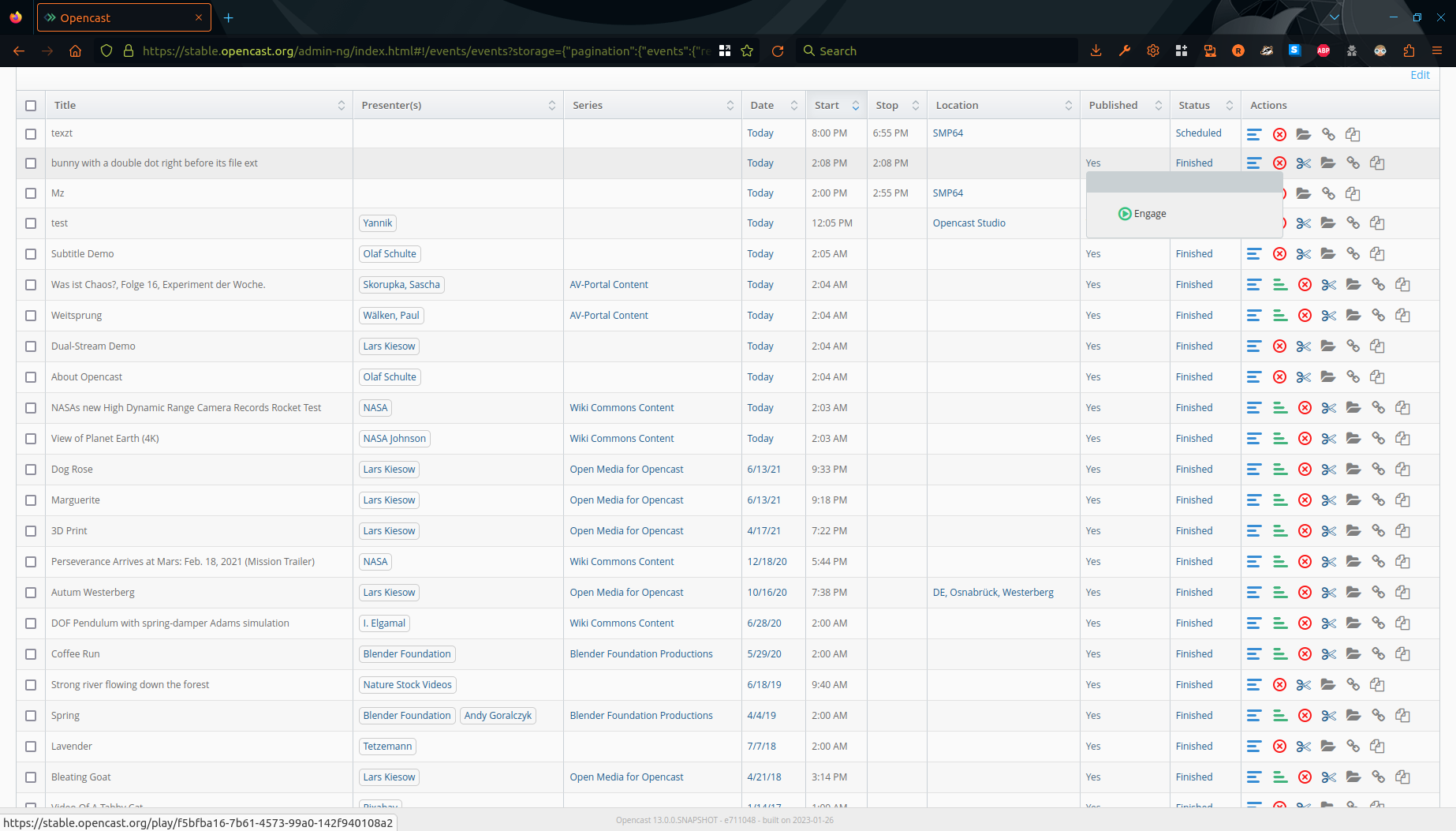 Video file name with double dot right can't be delivered · Issue #4649 · opencast/opencast · GitHub