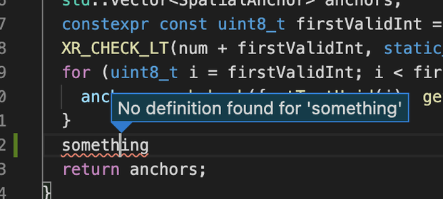 Error messages for go to definition requests? · Issue #1241 · microsoft ...