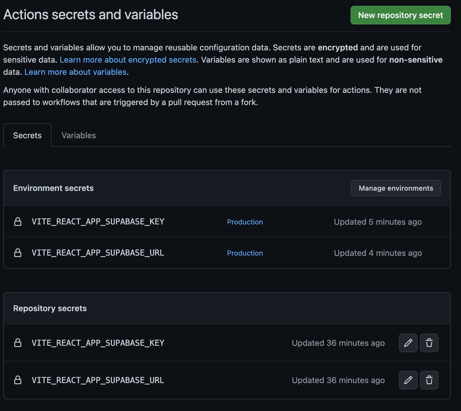 Env variable from github cannot be loaded, result is undefined · vitejs vite · Discussion #12282 ...