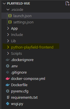 GitHub - yogavidya/python-vue-playfield-frontend: A test application ...