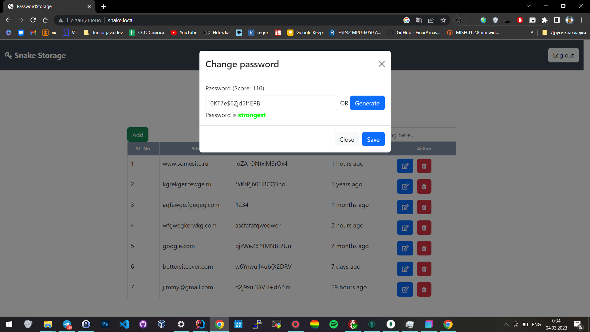 GitHub - FokiDoki/SnakeStore