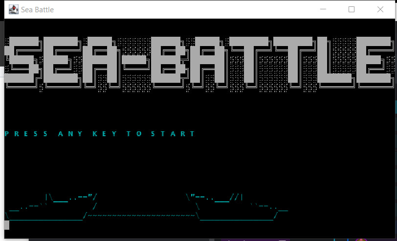 GitHub - FokiDoki/seabattle: Sea Battle CLI game