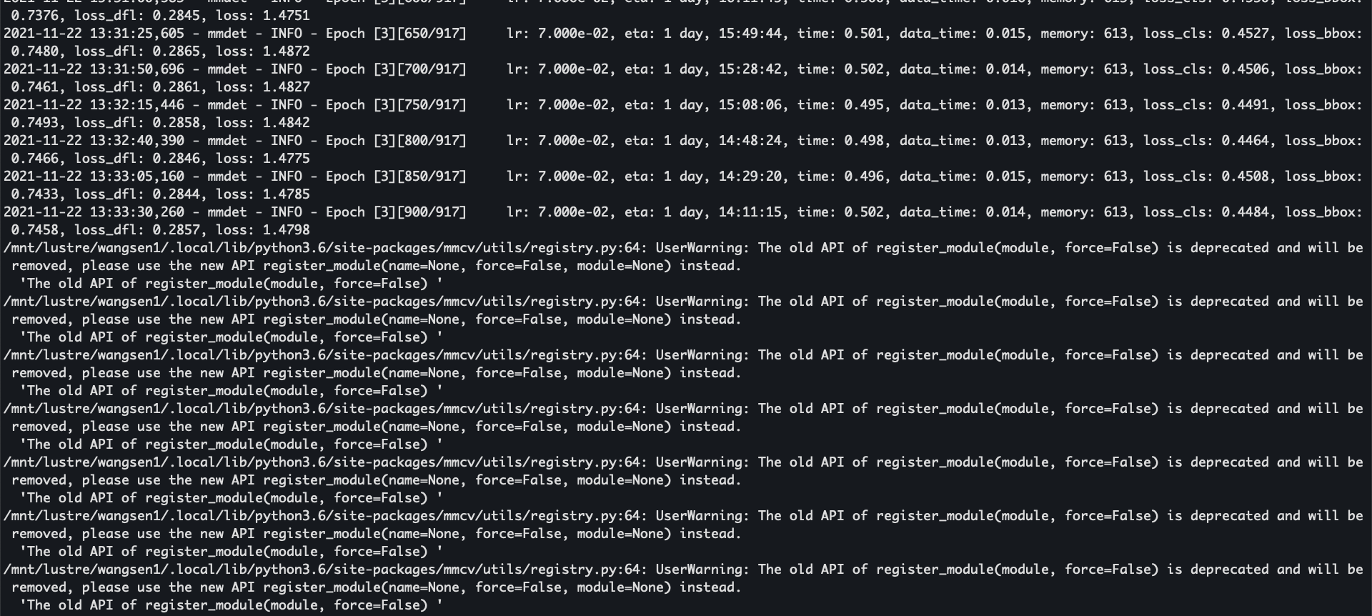 Waiting Time Is Too Long Between Two Epochs · Issue 6561 · Open Mmlab Mmdetection · Github