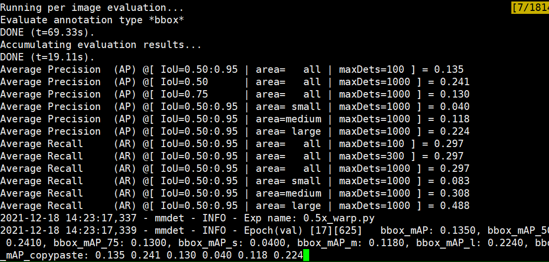 Reproduct Nanodet in mmdet2 · Issue #341 · RangiLyu/nanodet · GitHub