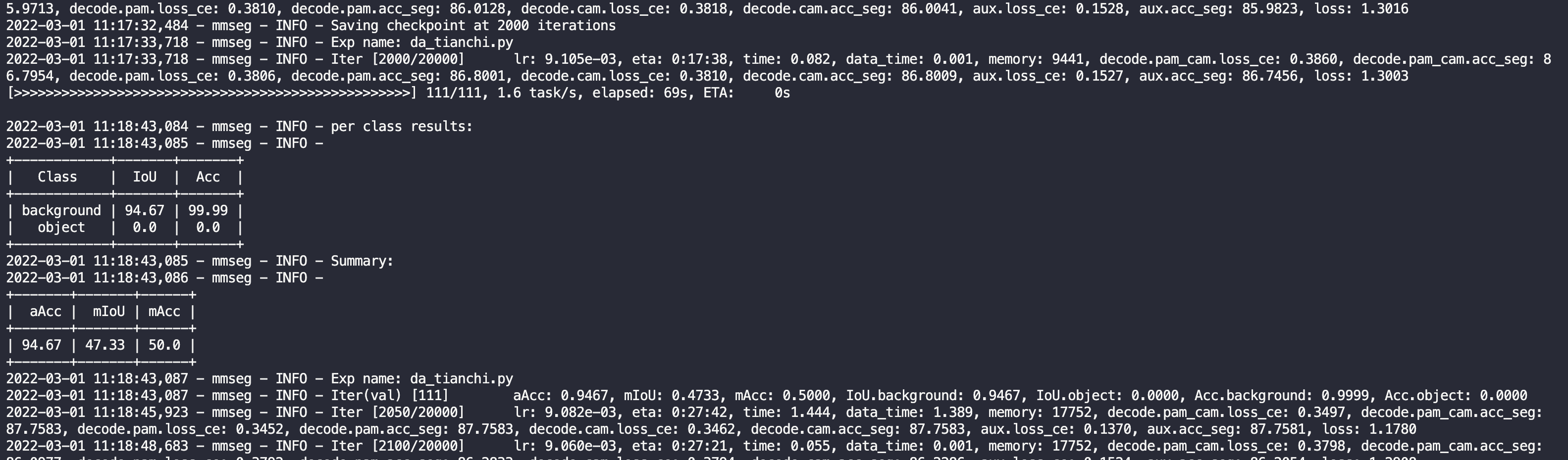 Question About Binary Segmentation · Issue 1335 · Open Mmlabmmsegmentation · Github