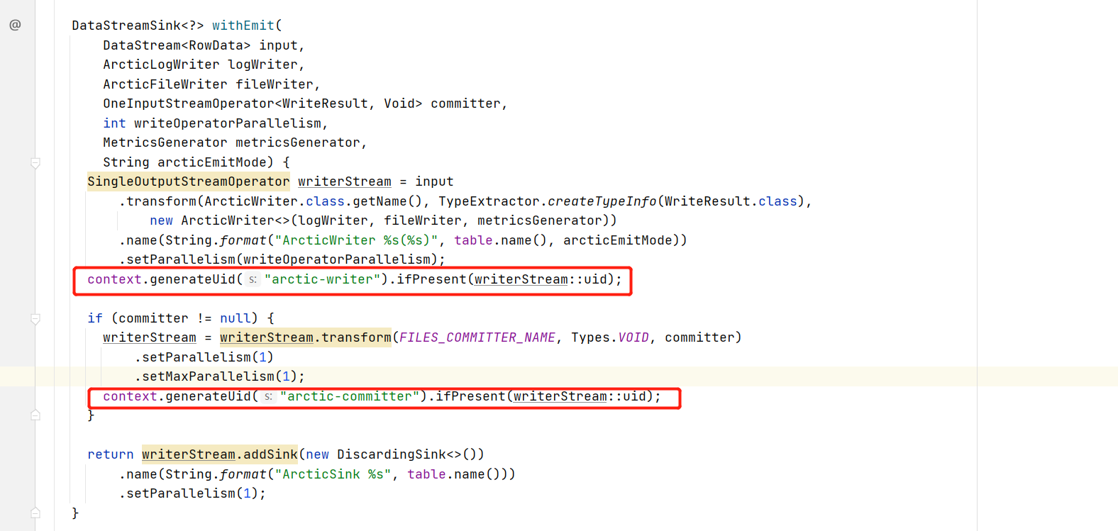 [Bug]: In the scenario with multiple Arctic Sink, the "arctic-writer" uid conflicts. · Issue ...
