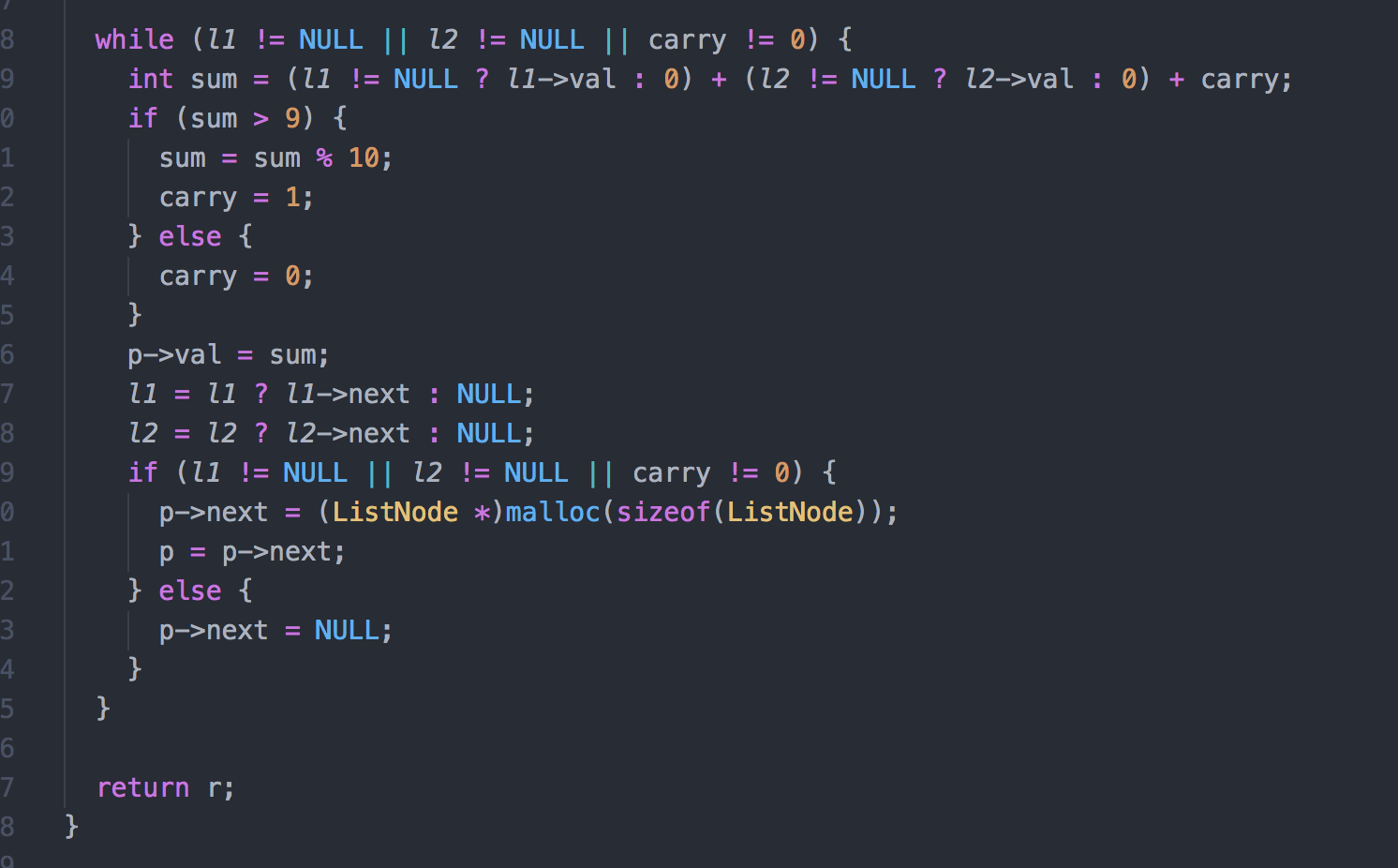 C Highlighting seems incorrect · Issue #395 · Binaryify/OneDark-Pro · GitHub