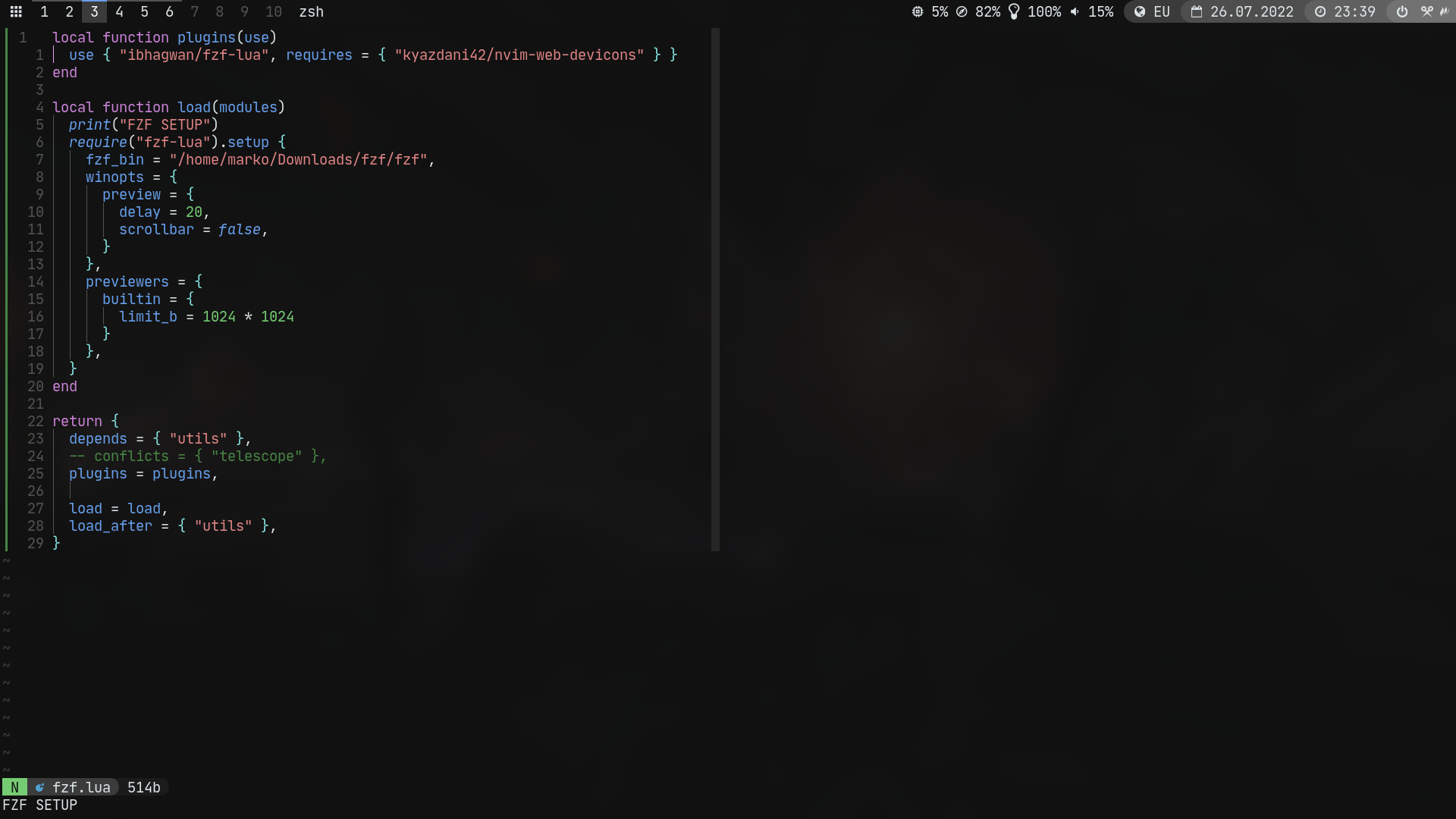 Previewers are not very responsive compared to telescope · Issue #488 · ibhagwan/fzf-lua · GitHub