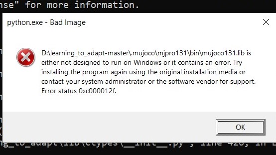 Mujoco is either not designed to run on windows · Issue #498 · openai/mujoco-py · GitHub