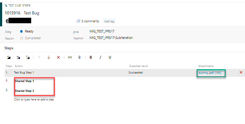Test Case migration: Shared steps are linked to wrong Work Items in ...
