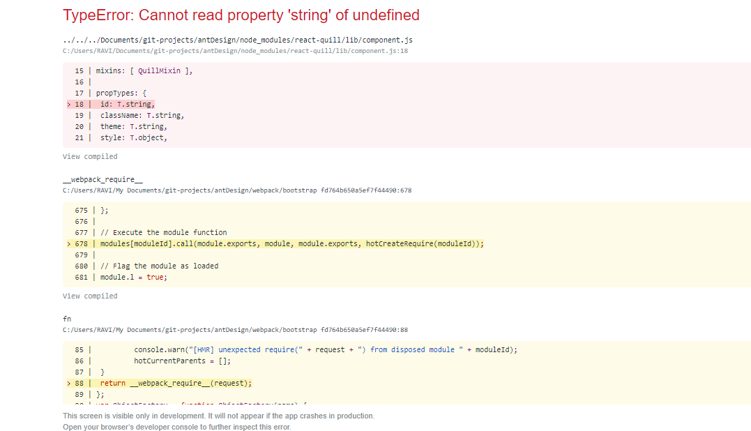 Not working on ES6 · Issue #83 · zenoamaro/react-quill · GitHub