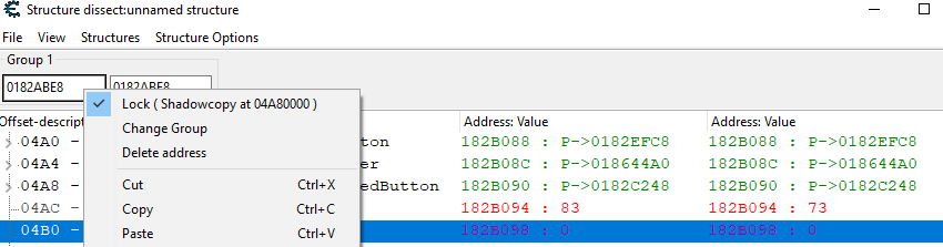 [Request] Structure Dissect - Freeze (selected) column values · Issue #1295 · cheat-engine/cheat ...
