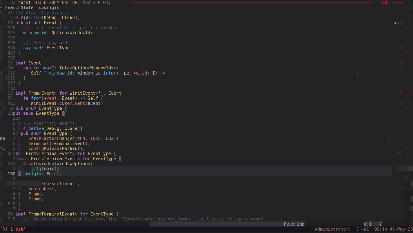 Interacting with a Windows instance over ssh results in broken output · Issue #6904 · alacritty ...