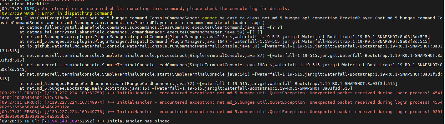 [Bug] 玩家在受攻击时进入被列入Akanefield黑名单 · Issue #107 · CubeX-MC/CubeX · GitHub