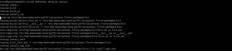 We Have Installed Both Mupdf And Pymupdf On Redhat Linux Environment But When We Run Import Fitz