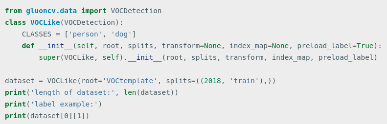 Issue Derive from PASCAL VOC format · Issue #587 · dmlc/gluon-cv · GitHub
