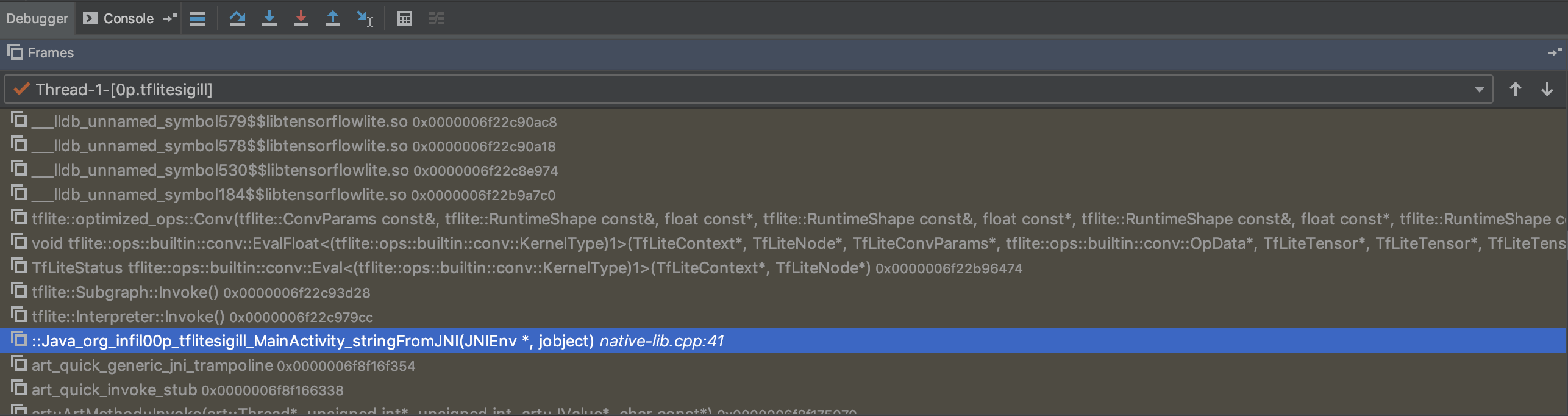 TFLite SIGILL on Invoke() · Issue #34393 · tensorflow/tensorflow · GitHub