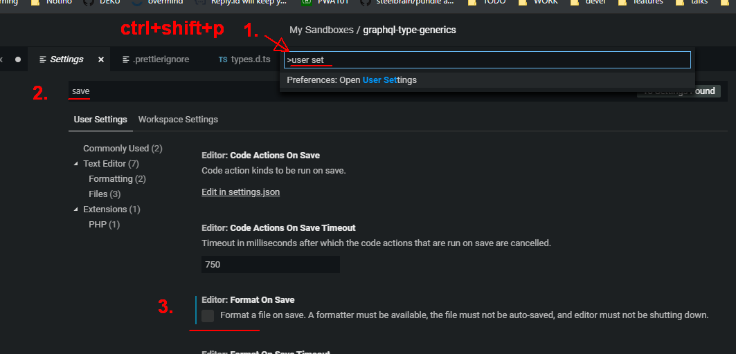 Disabling prettier · Issue #1407 · codesandbox/codesandbox-client · GitHub