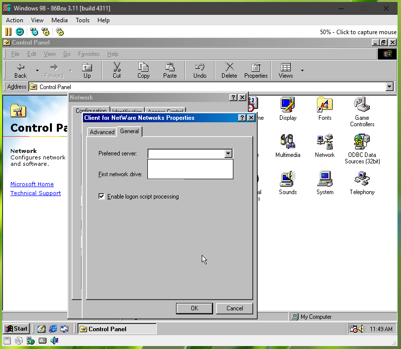 Cant Connect To Netware Network · Issue 3417 · 86box86box · Github
