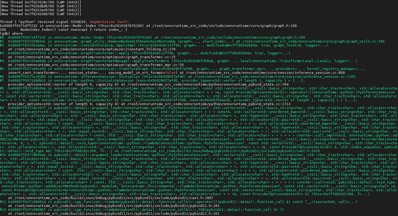 Python Segmentation Fault Core Dumped On Cuda11 0 Runtime When Built On Cuda11 0 Devel · Issue