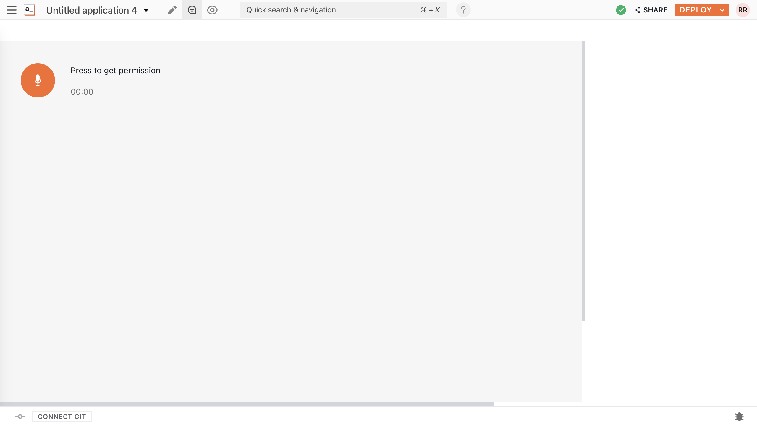 [bug] Docked Property Pane Space Is Empty In Comment Mode · Issue 9347 · Appsmithorg Appsmith