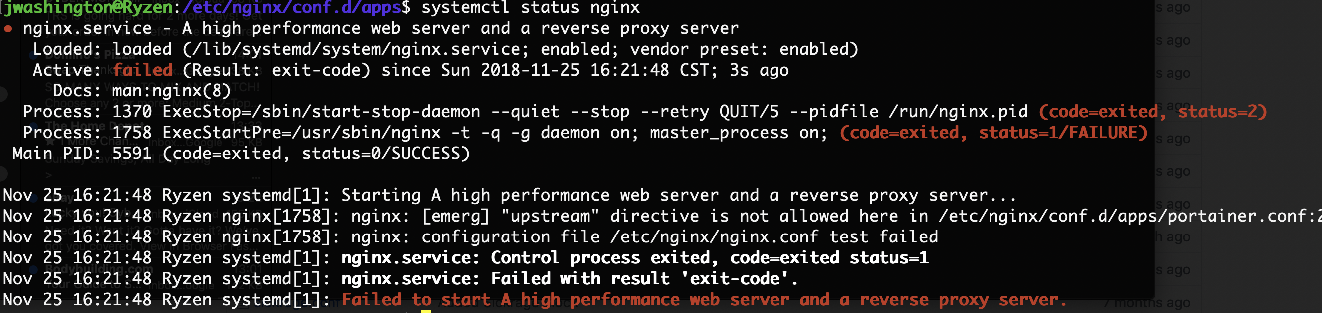 [Question] Nginx Configs · Issue #238 · elmerfds/OrganizrInstaller · GitHub