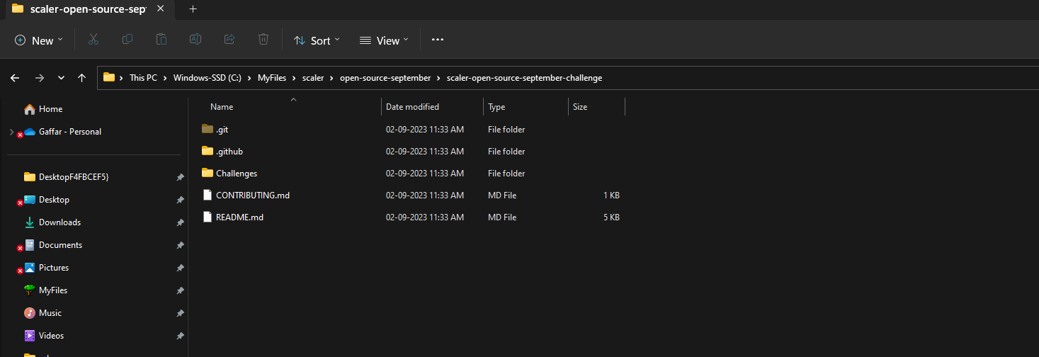 Challenge #1 - Gaffar Abdul · Issue #78 · scaleracademy/scaler-open-source-september-challenge ...