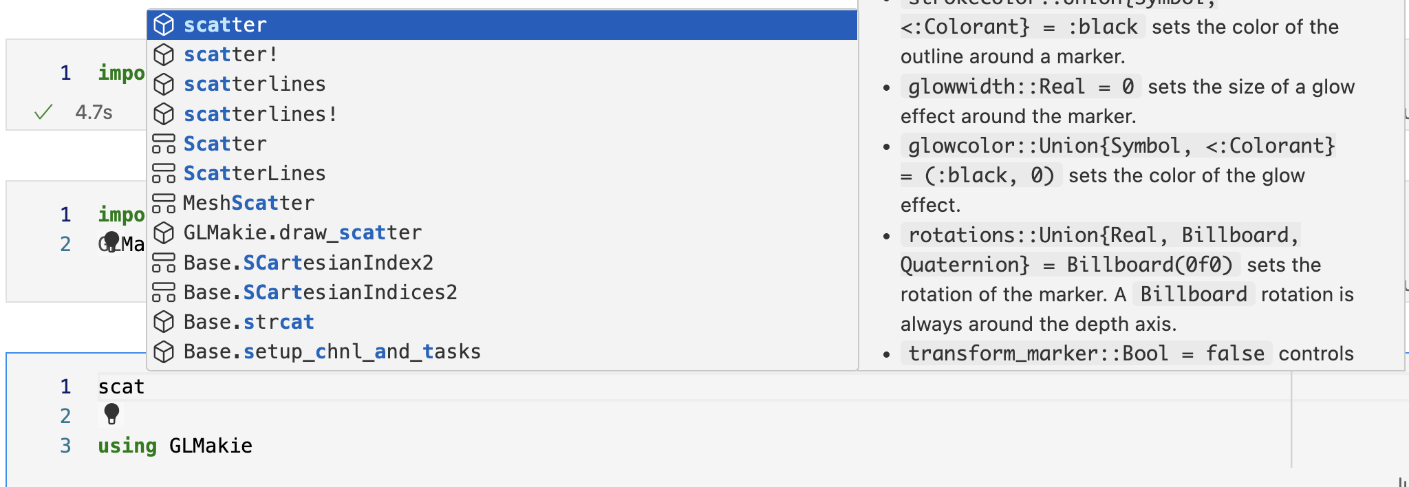 Code Completion in Notebooks for Julia · Issue #2016 · julia-vscode ...