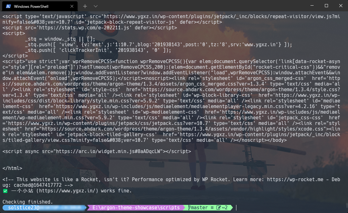“主题已更换”的判断依据是什么？ · Issue #13 · solstice23/argon-theme-showcase · GitHub