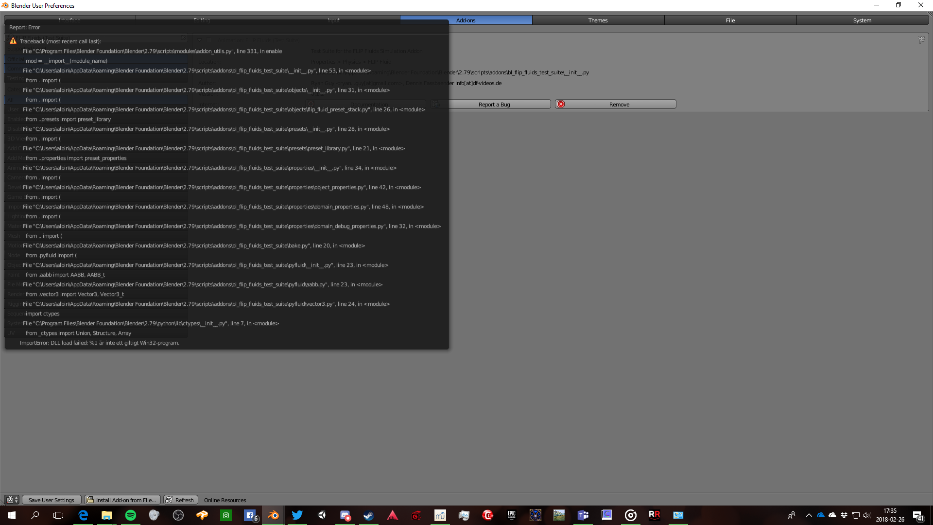 Install Error: 'ImportError: DLL load failed: %1 is not a valid Win32 application.' · Issue #156 ...