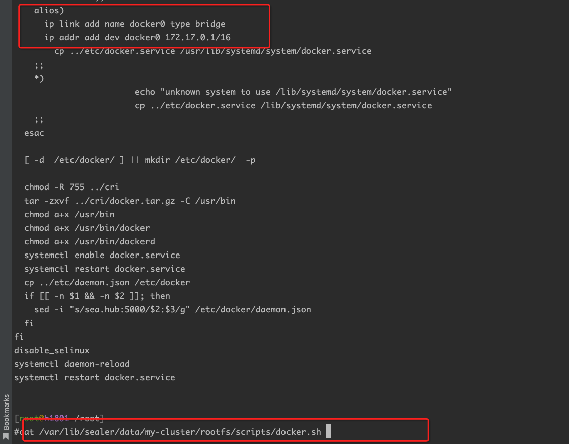 Sealer fails when run on AliOS at the second time. · Issue #1497 · sealerio/sealer · GitHub