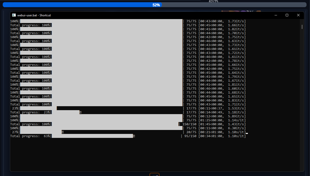 Progress bar desyncs after 50% when using certain settings with Highres. fix enabled · Issue ...