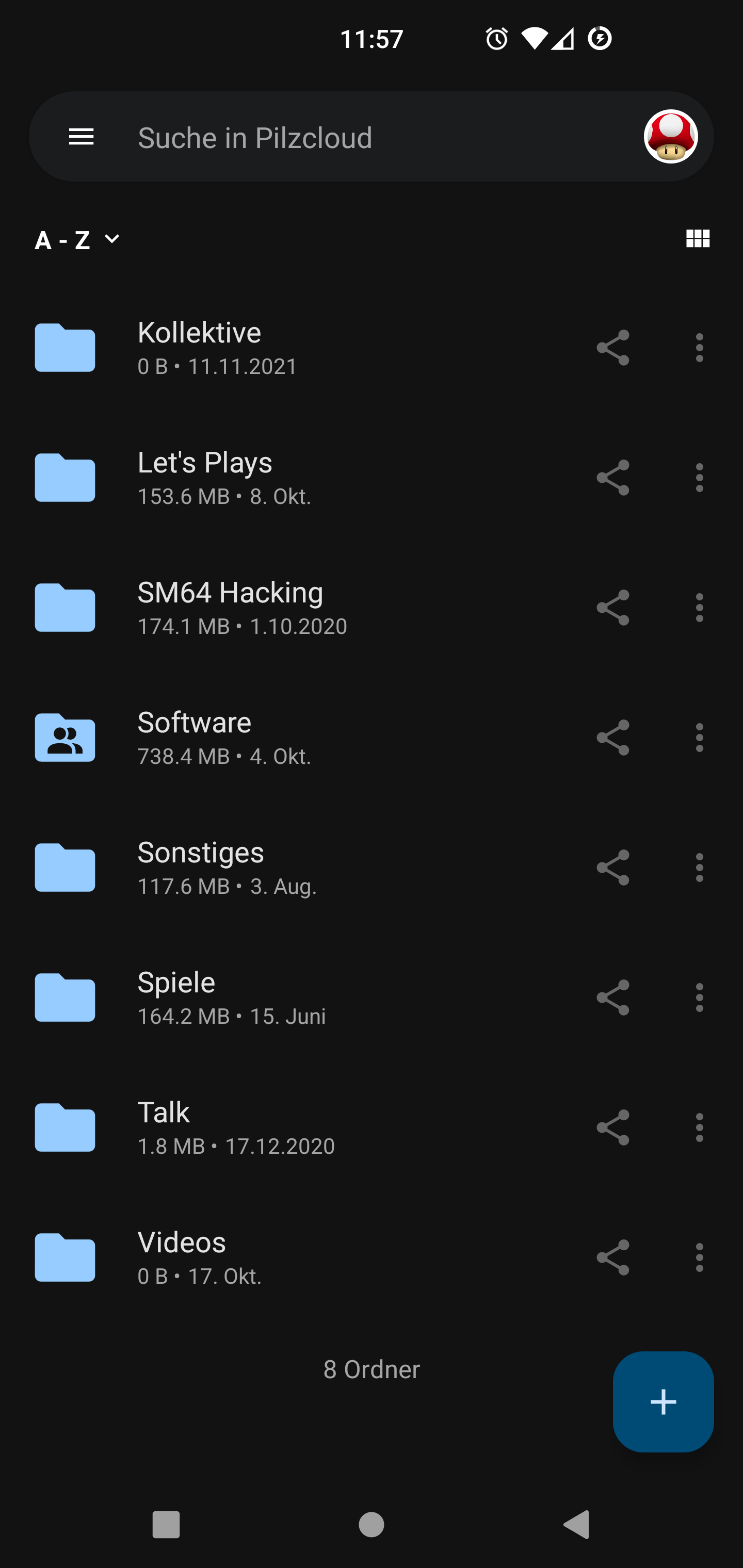 Too bright color for folders & files since Material UI update · Issue #10922 · nextcloud/android ...
