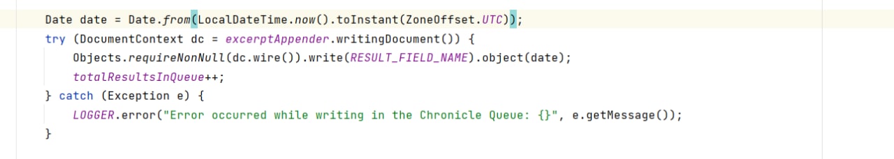 chronicle-queue 5.21.91 does not properly work with java.util.Date · Issue #969 · OpenHFT ...