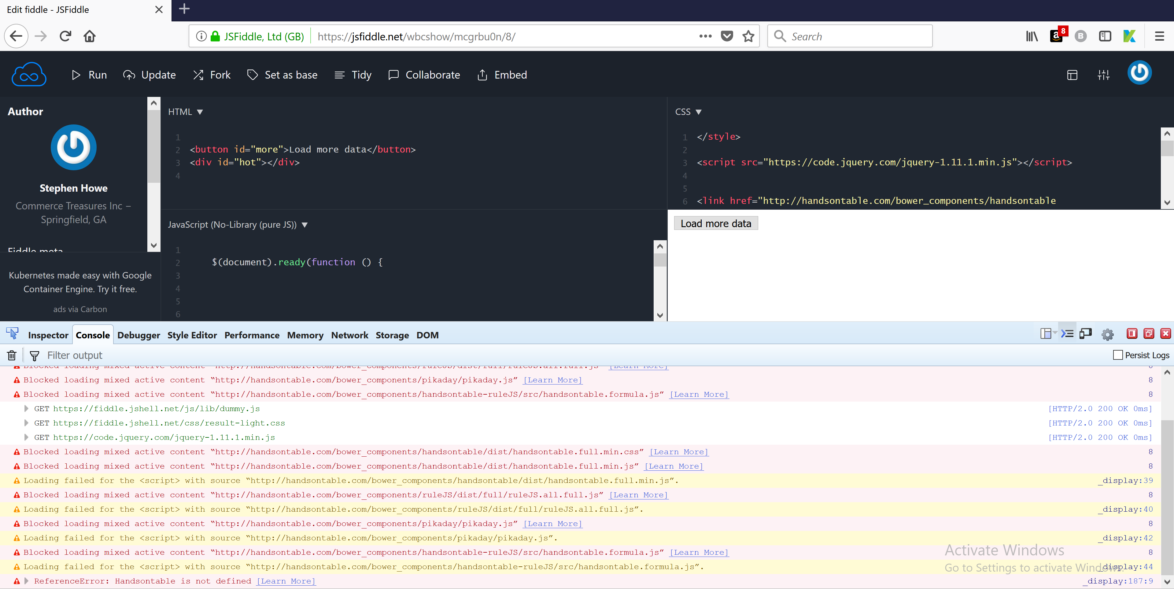 Length of underlying table htCore gets messed up when adding rows. · Issue #4755 · handsontable ...