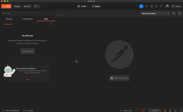 Importing swagger.json only creates API documentation but no collection ...
