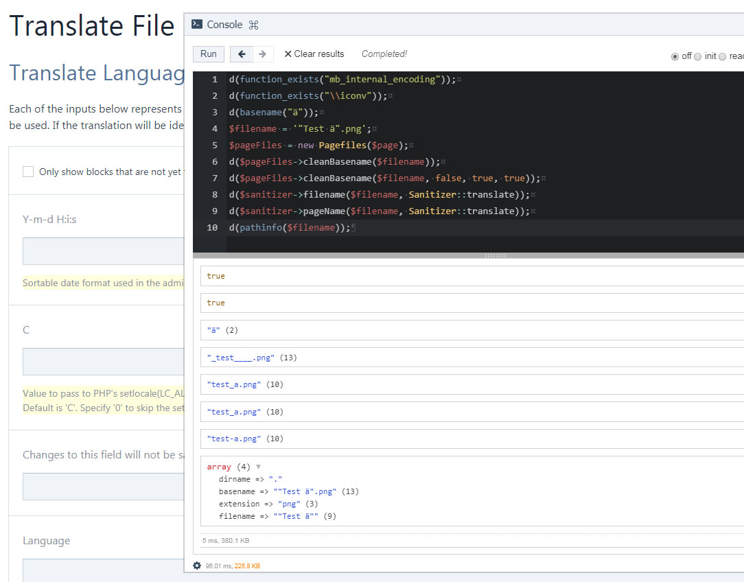 Broken cleanBasename if "C" string isn't empty on localhost (Windows) · Issue #773 · processwire ...