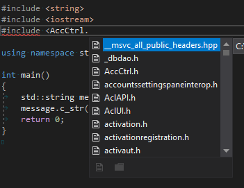Missing information for client to highlight best completion list item ...