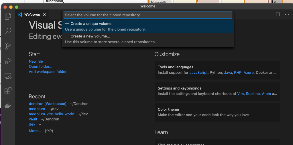 Devcontainer · Issue #425 · medplum/medplum · GitHub