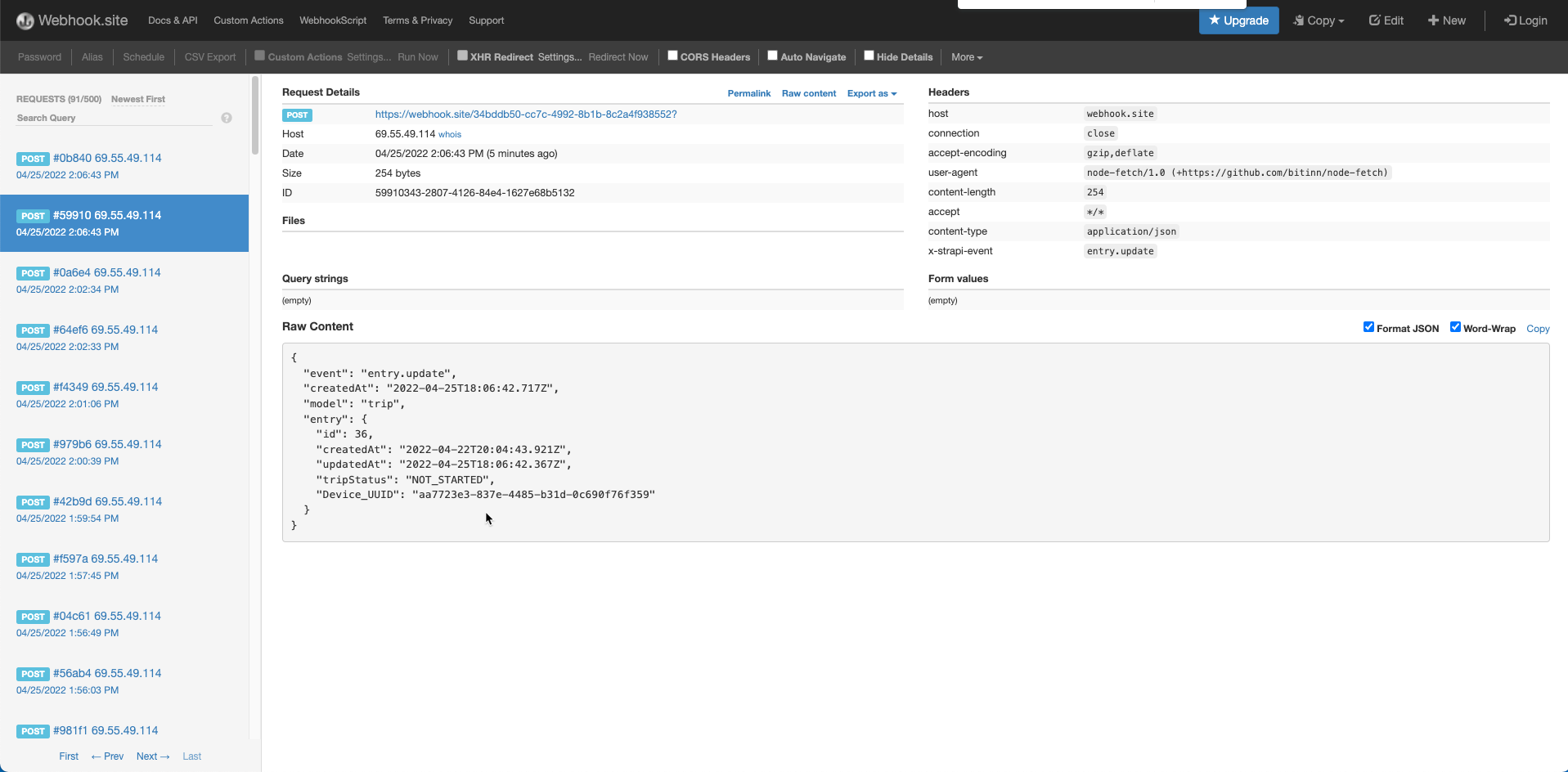 Component Data missing from WebHook Payload request · Issue #12999 · strapi/strapi · GitHub