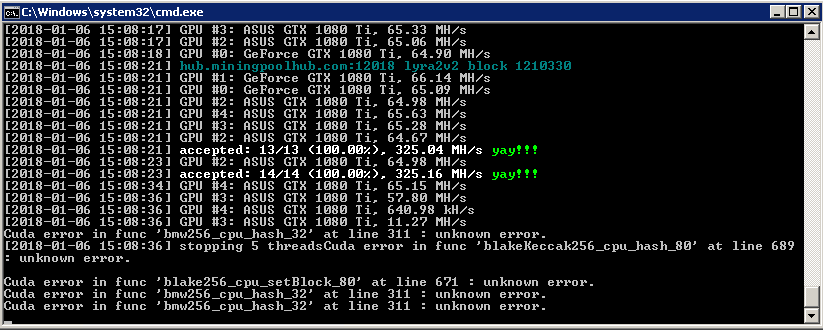 Lyra2Rev2 & NeoScrypt Errors · Issue #132 · KlausT/ccminer · GitHub
