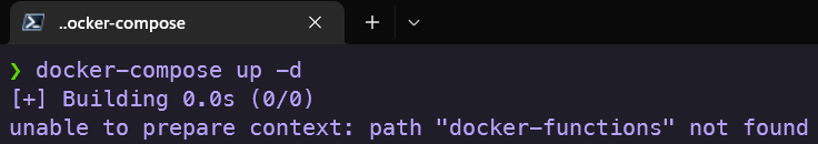Unable to start docker-compose example · Issue #835 · nhost/nhost · GitHub