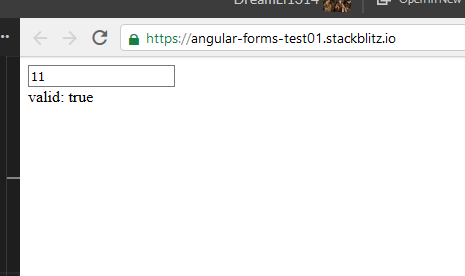 The FormGroup cannot obtain the latest valid status in real time ...