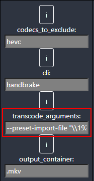 Multiple Transcode Arguments per OS Type · Issue #531 · HaveAGitGat/Tdarr · GitHub
