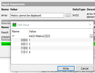Server-method: How to define an output-argument with a value-rank > 1 and set its value? · Issue ...