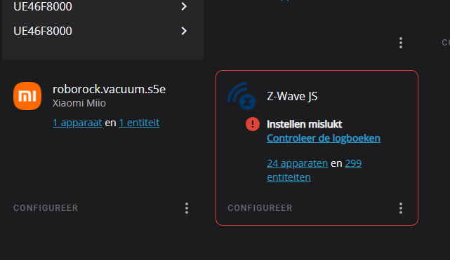 Zwave-JS error not starting up zwave-js integration · Issue #2206 ...