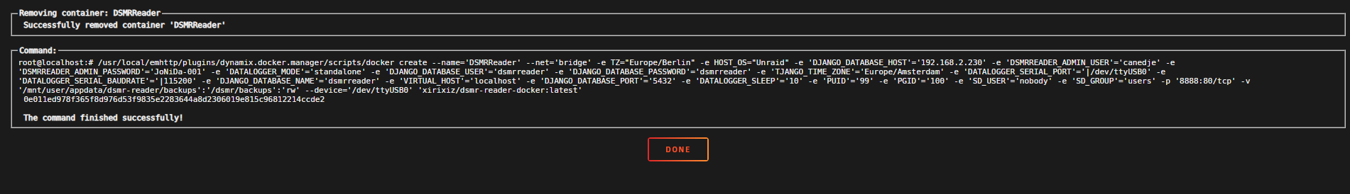 Latest Still Not Working · Issue 233 · Xirixiz Dsmr Reader Docker · Github