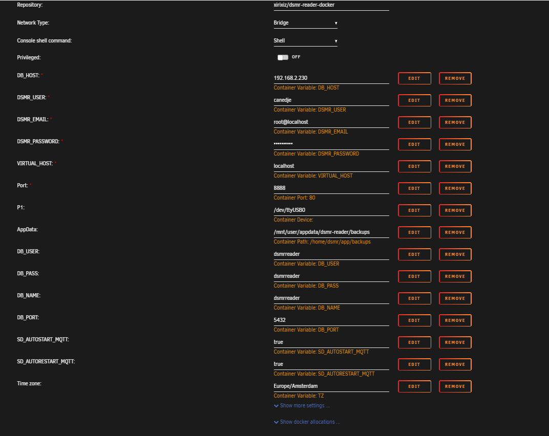 Dsmr Webui Start Niet Op Na Update · Issue 148 · Xirixiz Dsmr Reader Docker · Github